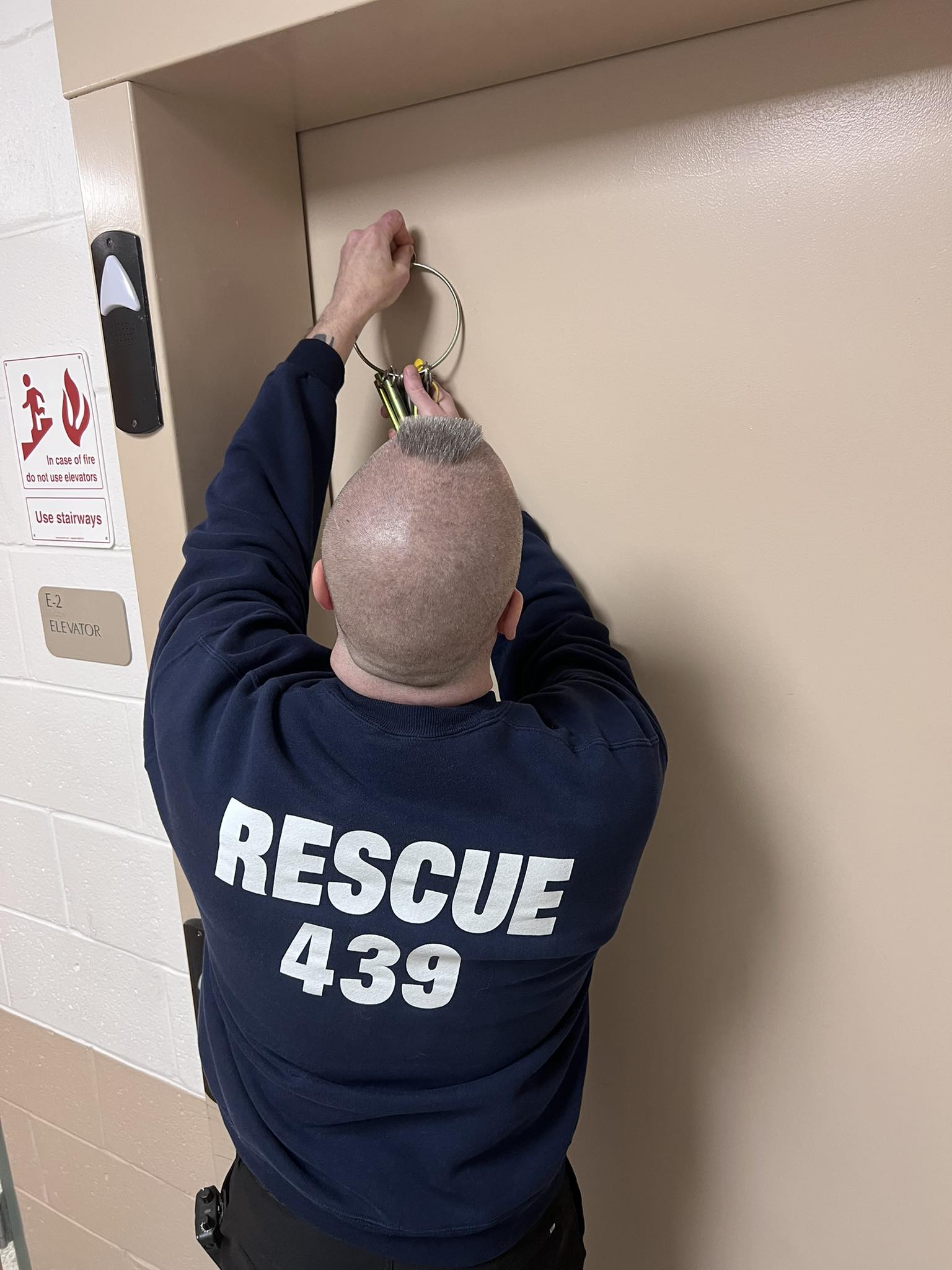 TRS Elevator Rescue Training – Tabernacle Rescue Squad